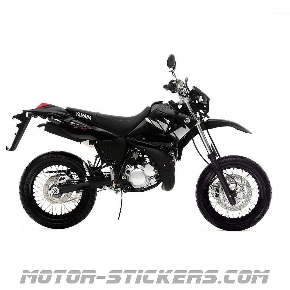 Yamaha DT 125X 2005 decals